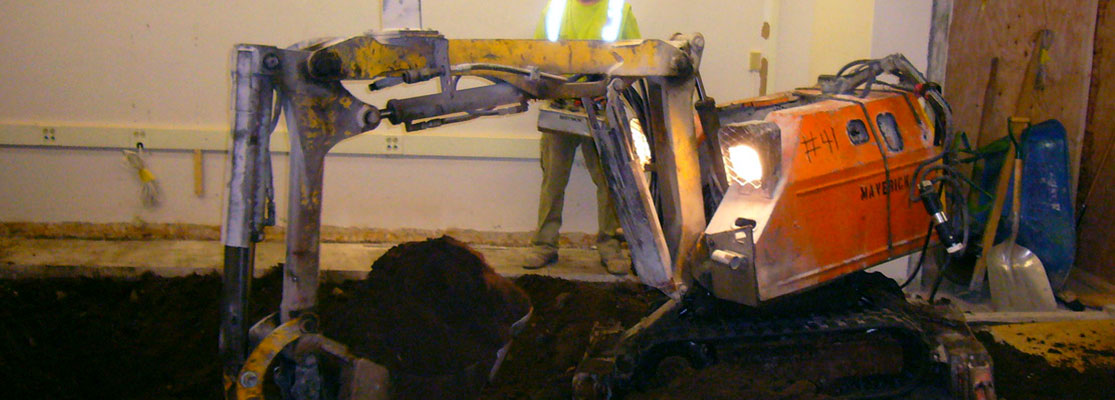 Interior Excavation – Maverick Cutting and Breaking